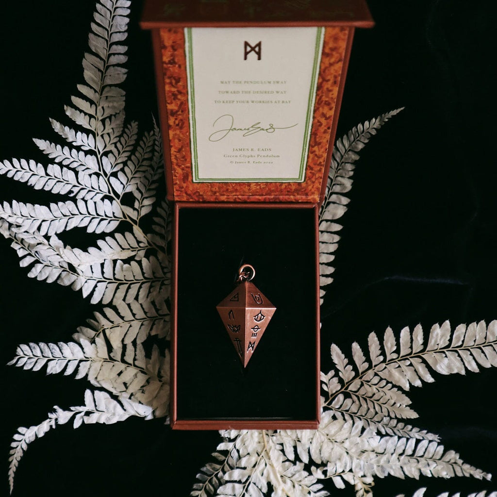 Green Glyphs Pendulum - Unique Tarot, Runes, Oracle and Lenormand for Beginners – Prisma Visions