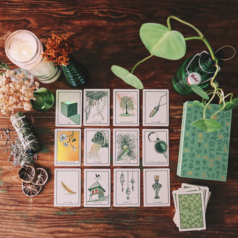 Sagittarius Season Card Pulls - Green Glyphs Oracle! – Prisma Visions
