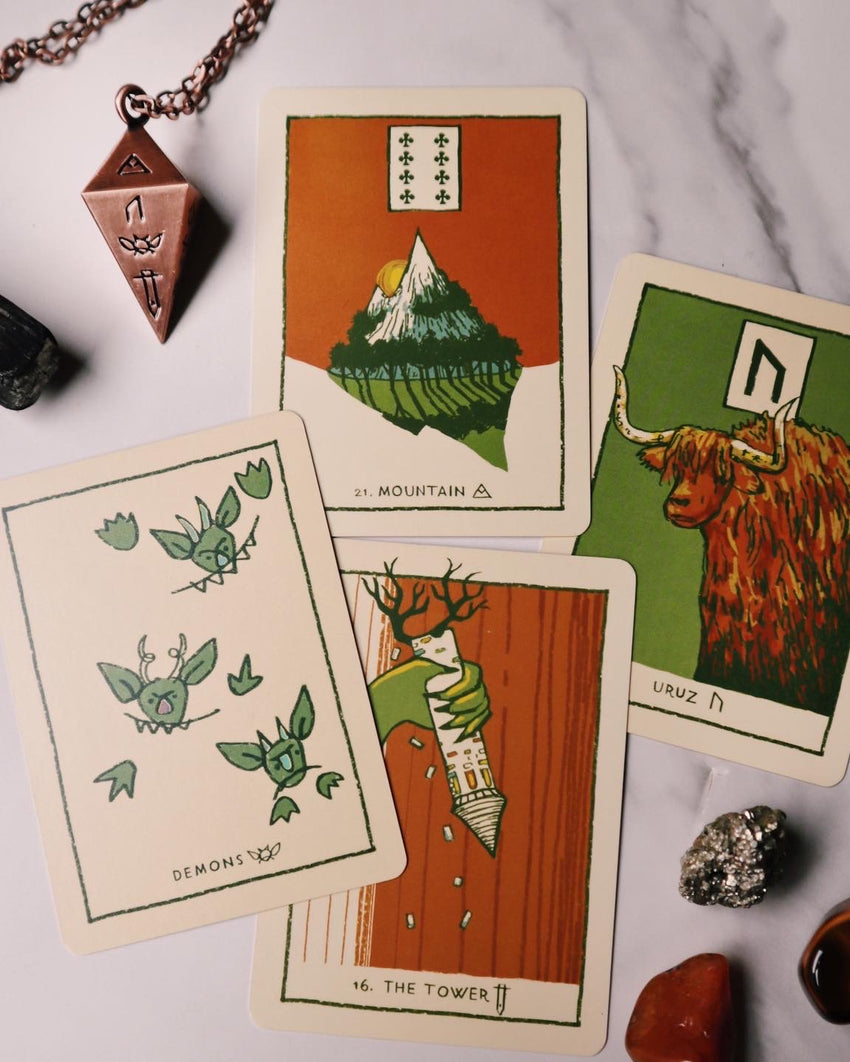 An Intro to Green Glyphs Runes by James R. Eads | Prisma Visions Runes