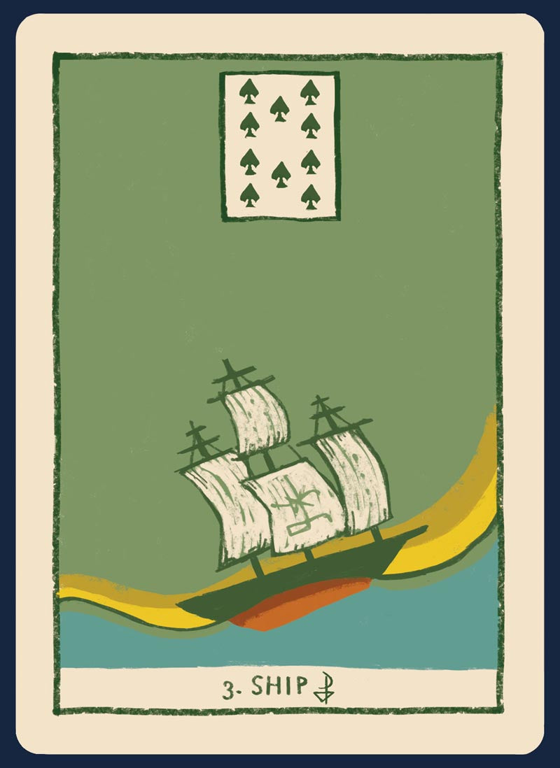 Lenormand Cards - Card Meanings - Green Glyphs by James R. Eads ...