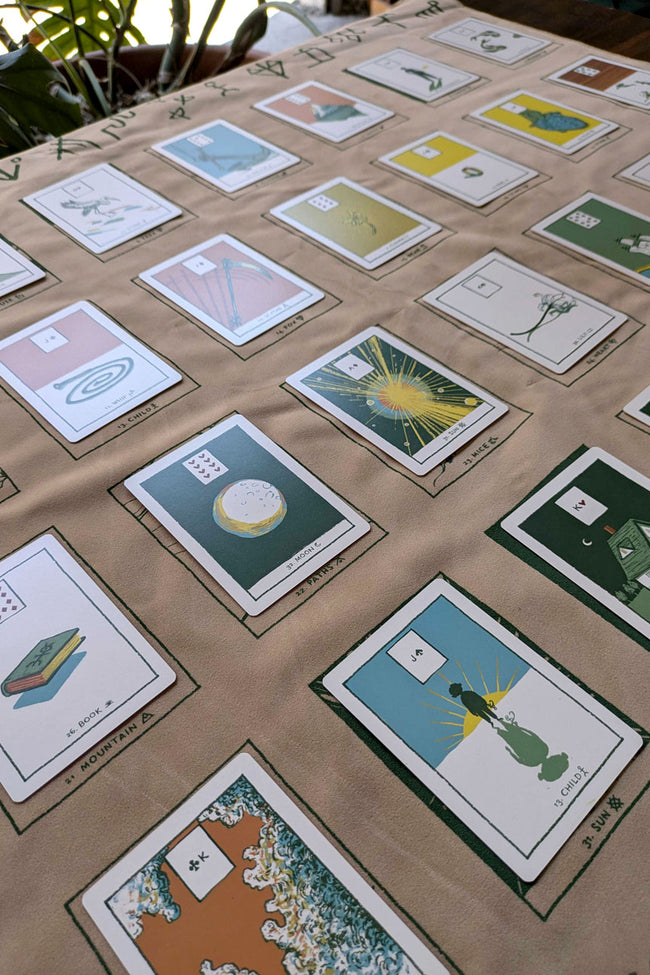Lenormand Cards | The Grand Tableau - Green Glyphs by James R. Eads ...