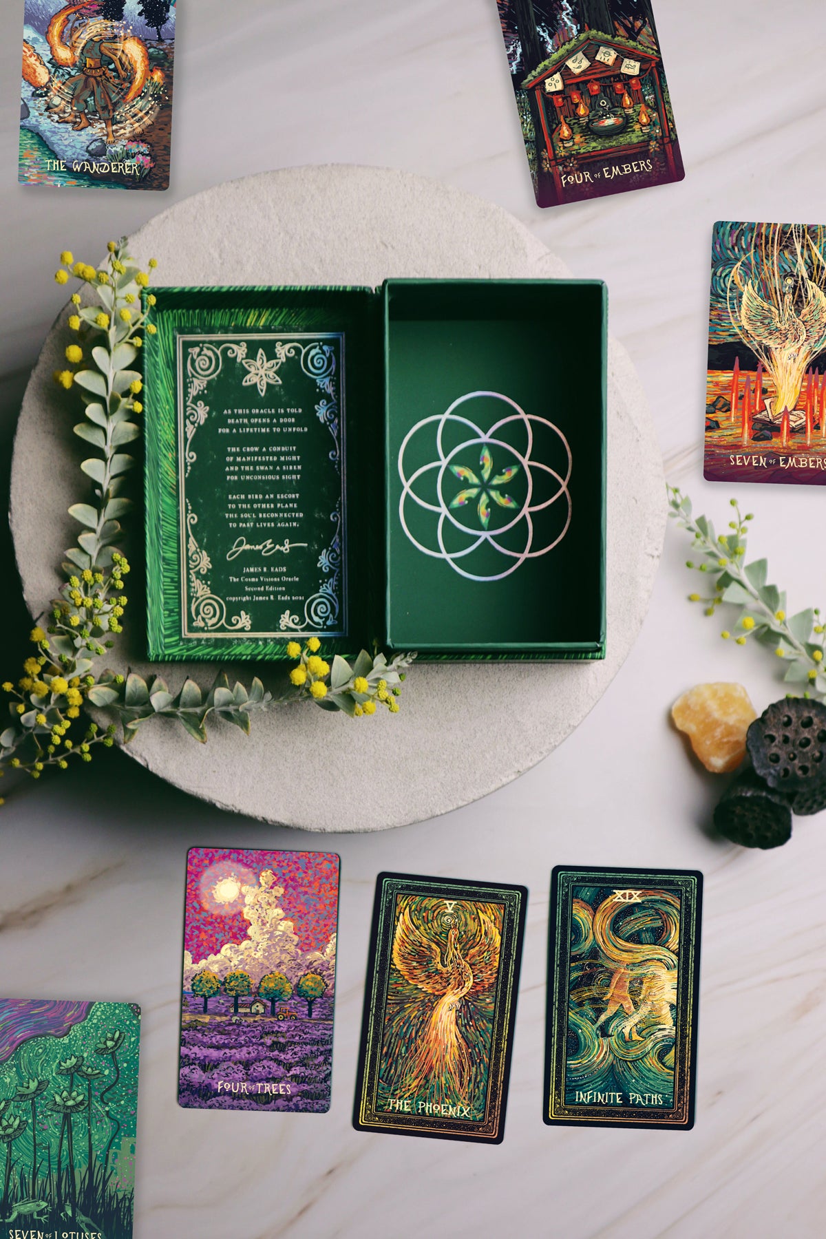 Cosma Visions Oracle | Shop Original Art and Tarot | James R. Eads Sh – Prisma Visions