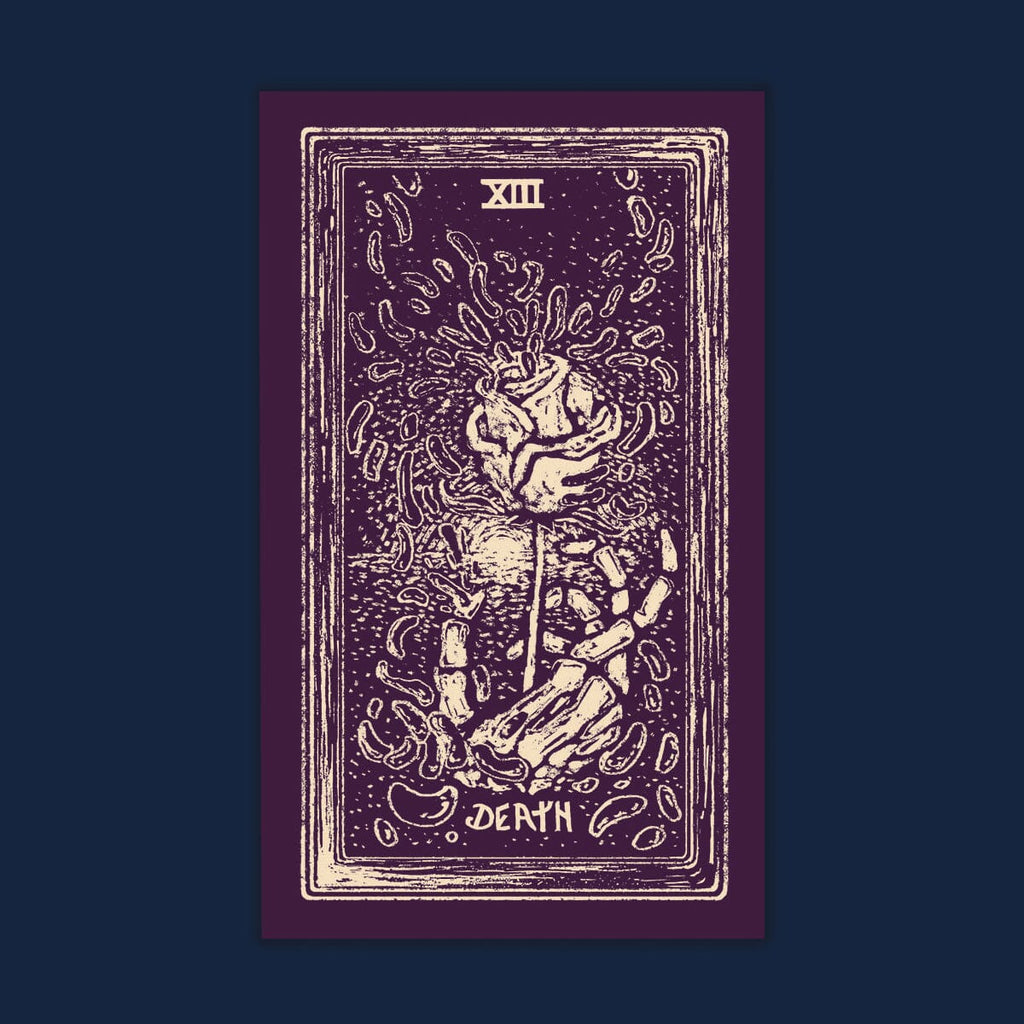 Death Tarot Screenprint - Light Visions Major Arcana - James R. Eads ...