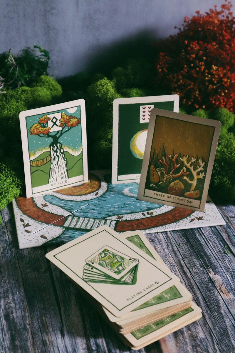 Green Glyphs Tarot - Shop unique Tarot, Runes, Oracle and Lenormand for ...