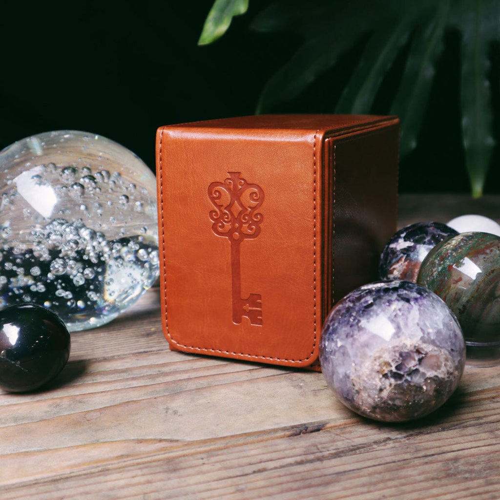 Green Glyphs Carrying Case | Luxurious case to carry Tarot, Lenormand ...