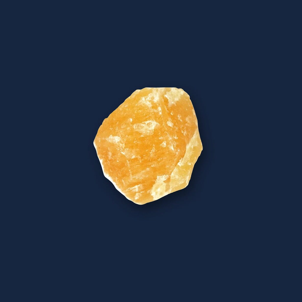 Orange Calcite Rough Stones – Prisma Visions