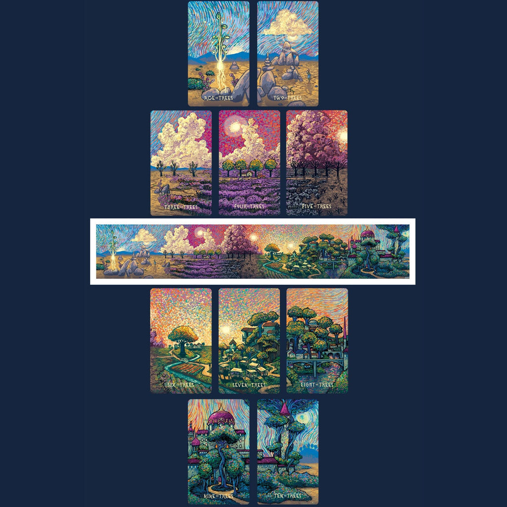 The Suit of Trees Cosma Visions Panorama Print – Prisma Visions